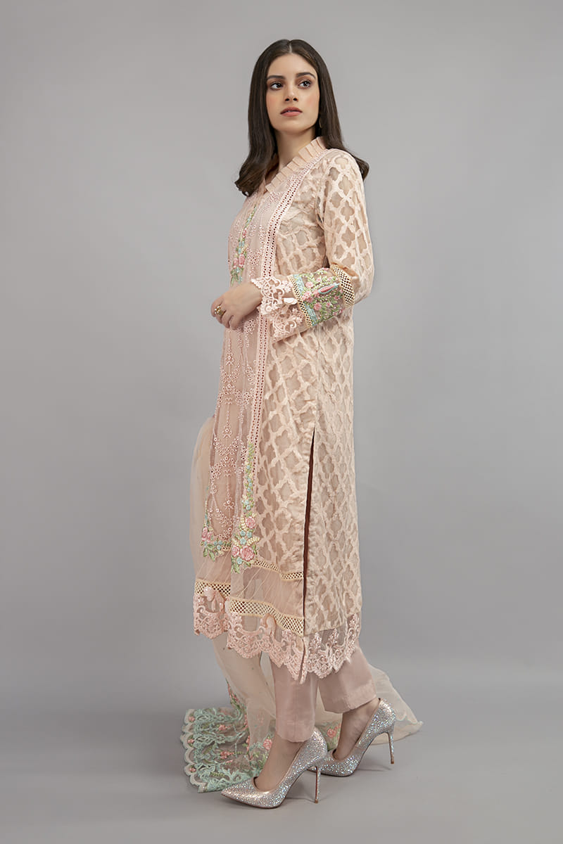 Suit Pink SF-EA20-18 is available in Pink Color - Maria.B. – Maria.B ...